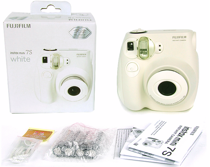Myskinnyaunt: Fujifilm instax mini 7s in Limited Edition - Pure White ...