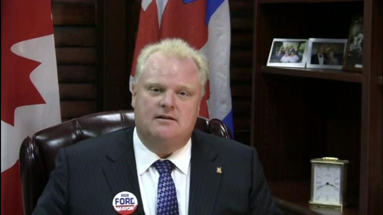 Rob Ford Takes 45.8% of Latest Poll for Next Mayor of Toronto ...