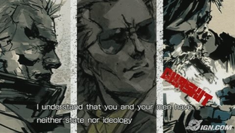 Metal Gear Solid Peace Walker Art