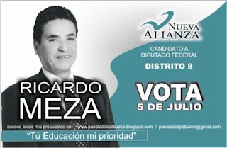 Nueva Alianza Azcapotzalco:.: Nuestro Candidato para el 8 Distrito Federal