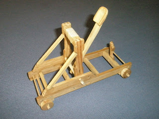 Manualidades: Catapulta