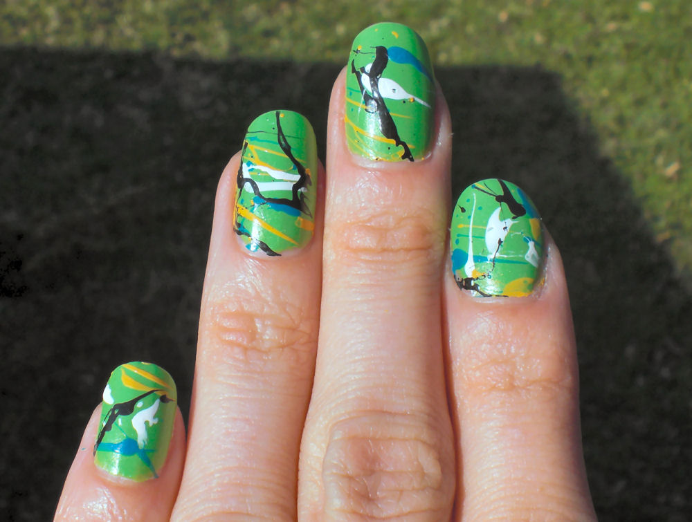 Point Blank Design Nail Art