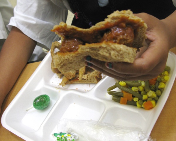 Better D.C. School Food: What's for lunch: Meatball Sandwich