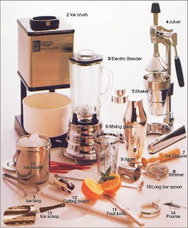 mixologic: Peralatan & Perlengkapan di Bar