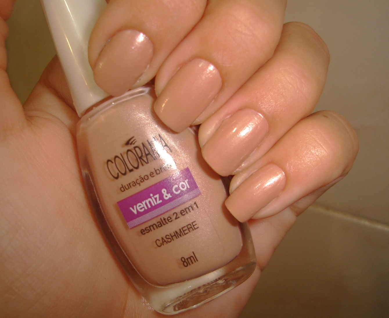 Vício Esmaltístico: Cashmere - Colorama