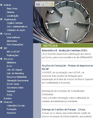 ISCAP.com [textos]: CJT - O Novo Site Do ISCAP