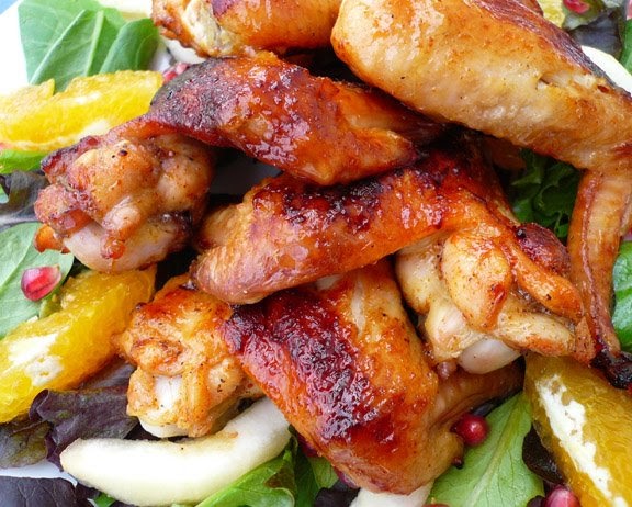 My Kitchen Snippets: Roasted Honey Chicken Wings