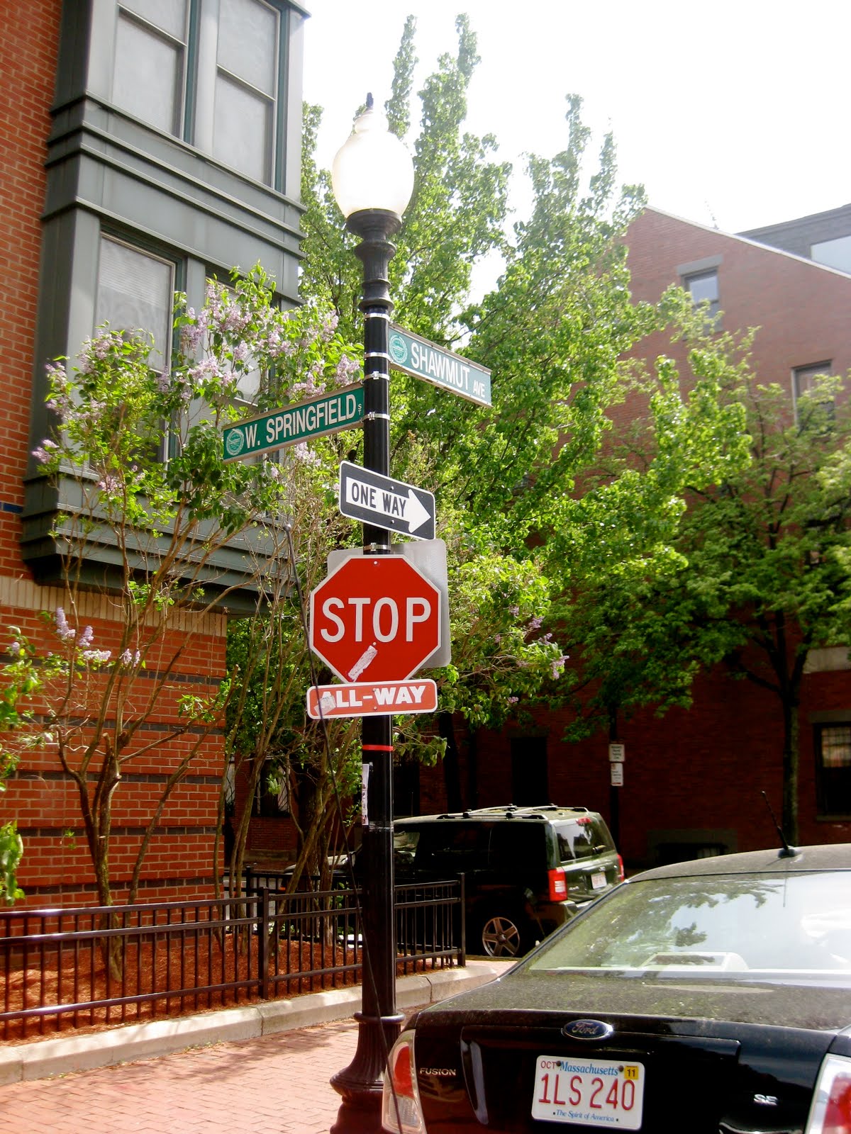 Calm Streets Boston: One-way Street With Reversing Direction, Shawmut ...