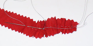 Art, beauty and well-ordered chaos: 18th century trim: Ruching