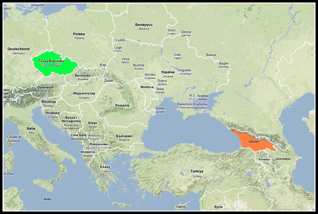 Cesta kolem světa: GRUZIE - putování s Aničkou