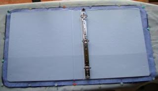 Sew All The Things!: Binder Cover Tutorial - Part 4: More Construction