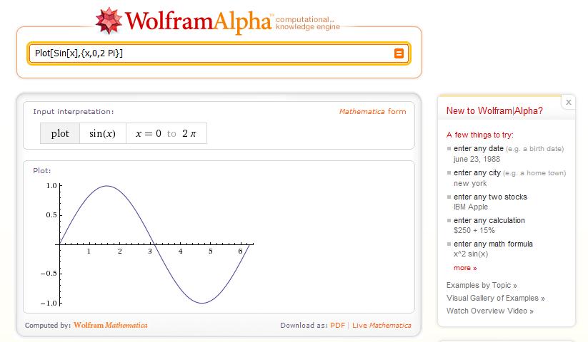 xArchivos - Todo legal: Mathematica: Wolfram - Alpha