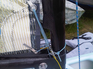 D-One Dinghy UK: New Downhaul setup Part 2