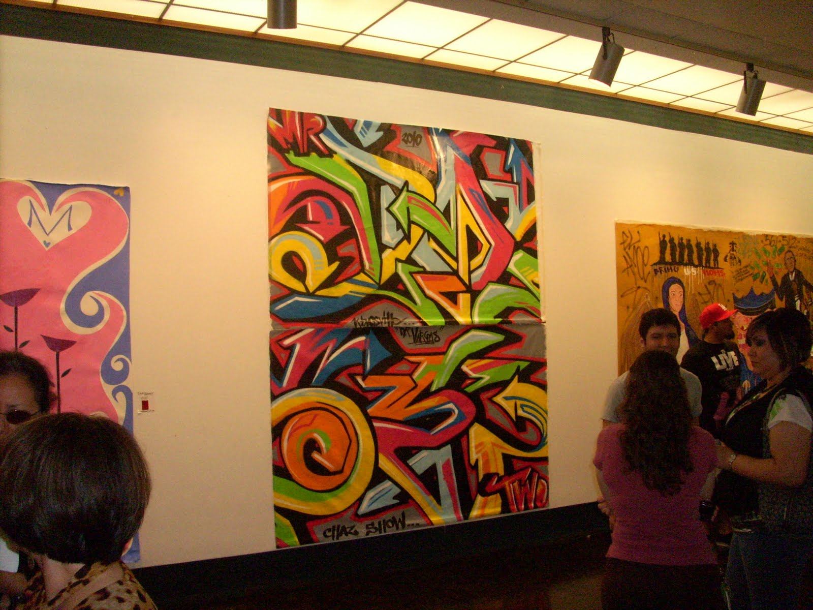 Mofoz Visualz Art.Culture.Life.: Chaz Bojorquez at Texas A&M Kingsville