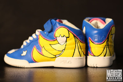 Mofoz Visualz Art.Culture.Life.: Custom Fila Shoes