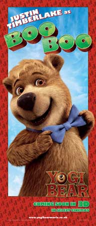 Justin Timberlake plays the voice of Boo Boo Bear in Yogi Bear - The ...