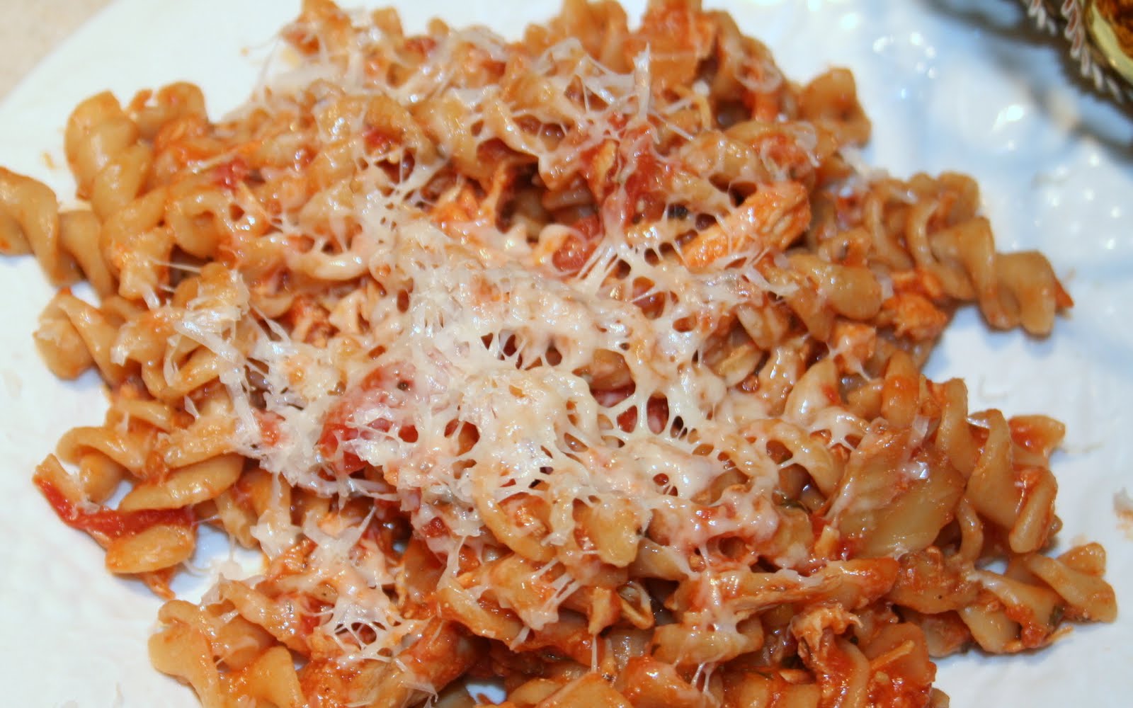 Grain Crazy: Chicken Rotini Pasta (whole wheat)