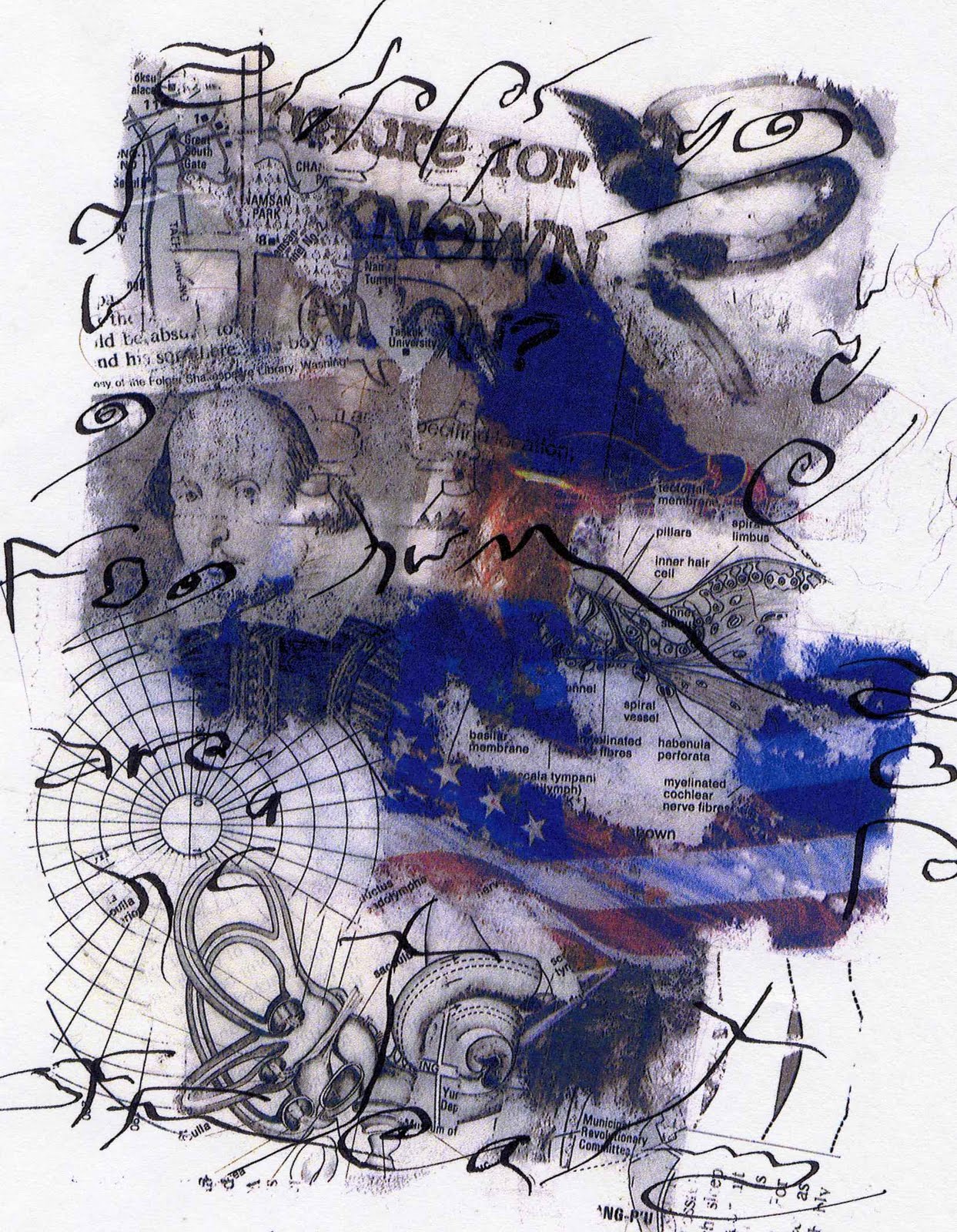 Visual Poetry Mailart Exhibit at Skylab!: Collaborative Vispo by Jim ...