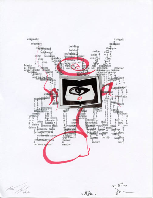 Visual Poetry Mailart Exhibit at Skylab!: Collaborative Vispo by Andrew ...