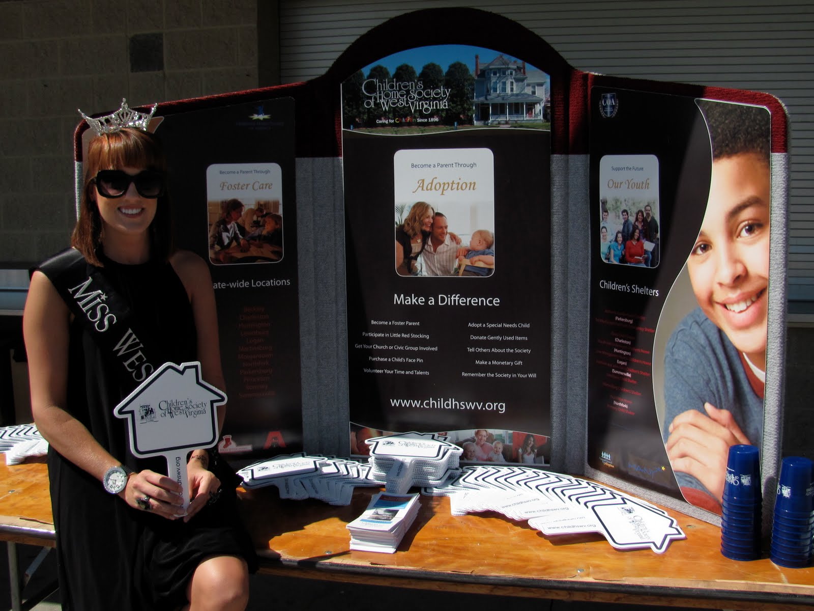 Talia Markham Miss WV 2009: Mission WV Walk Me Home