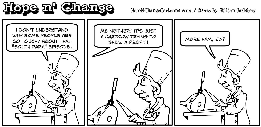 Hope n' Change Cartoons: A Lean Piece With No Fatwa