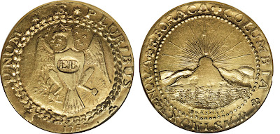 Brasher Doubloon-first gold coin made in the United States | Lunaticg Coin