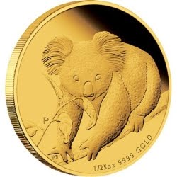 Australian Koala 2010 gold proof coin | Lunaticg Coin