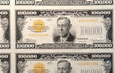 US 100,000 dollars bill | Lunaticg Coin