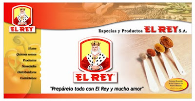 Martha Agudelo: WEBSITE CONDIMENTOS EL REY