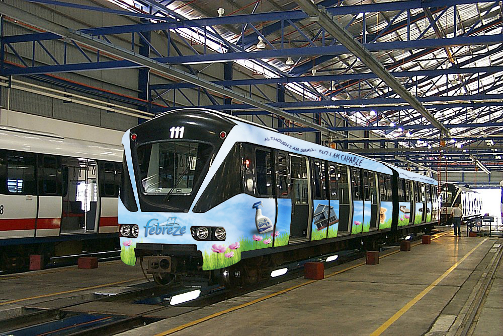 Portfolio: Media Planning - print ads, bus & LRT