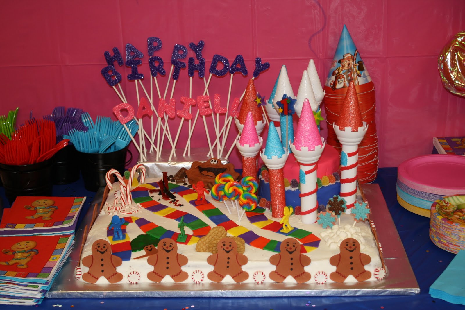 HEARTS WILD CREATIONS: Candy Land Birthday Party