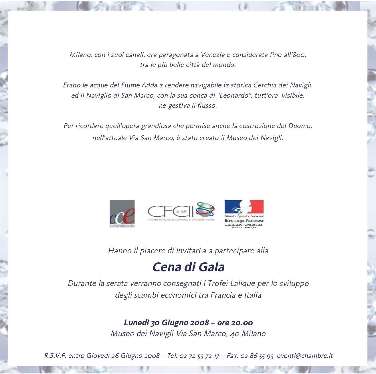 lemadenitalie sponsor della Cena di Gala CFCII