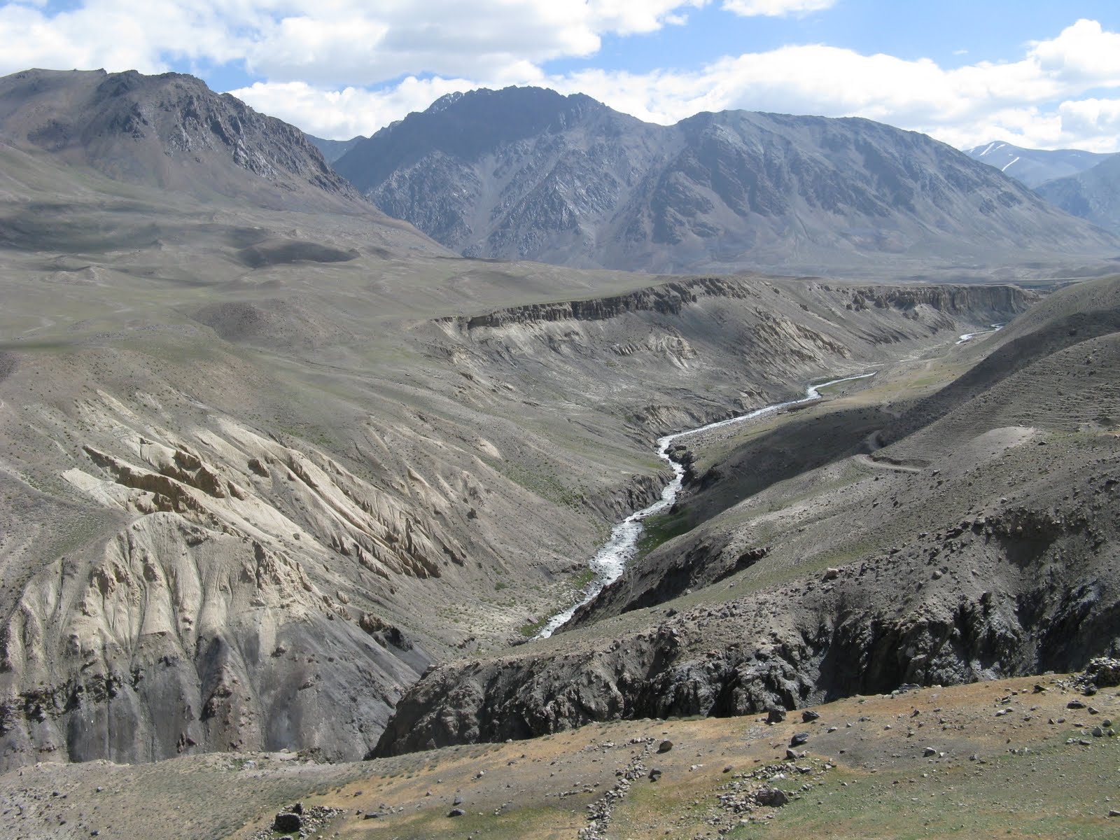 Kurze Sommertour durch Mittelasien: Abfahrt ins Bartang, von Shurali ...