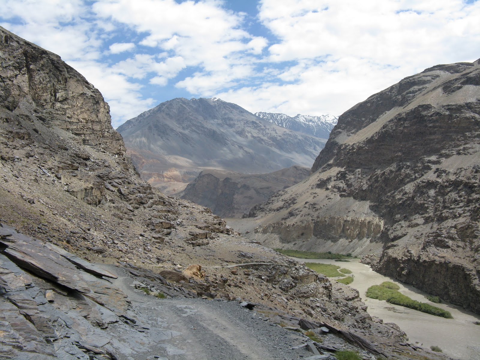 Kurze Sommertour durch Mittelasien: Abfahrt ins Bartang, von Shurali ...