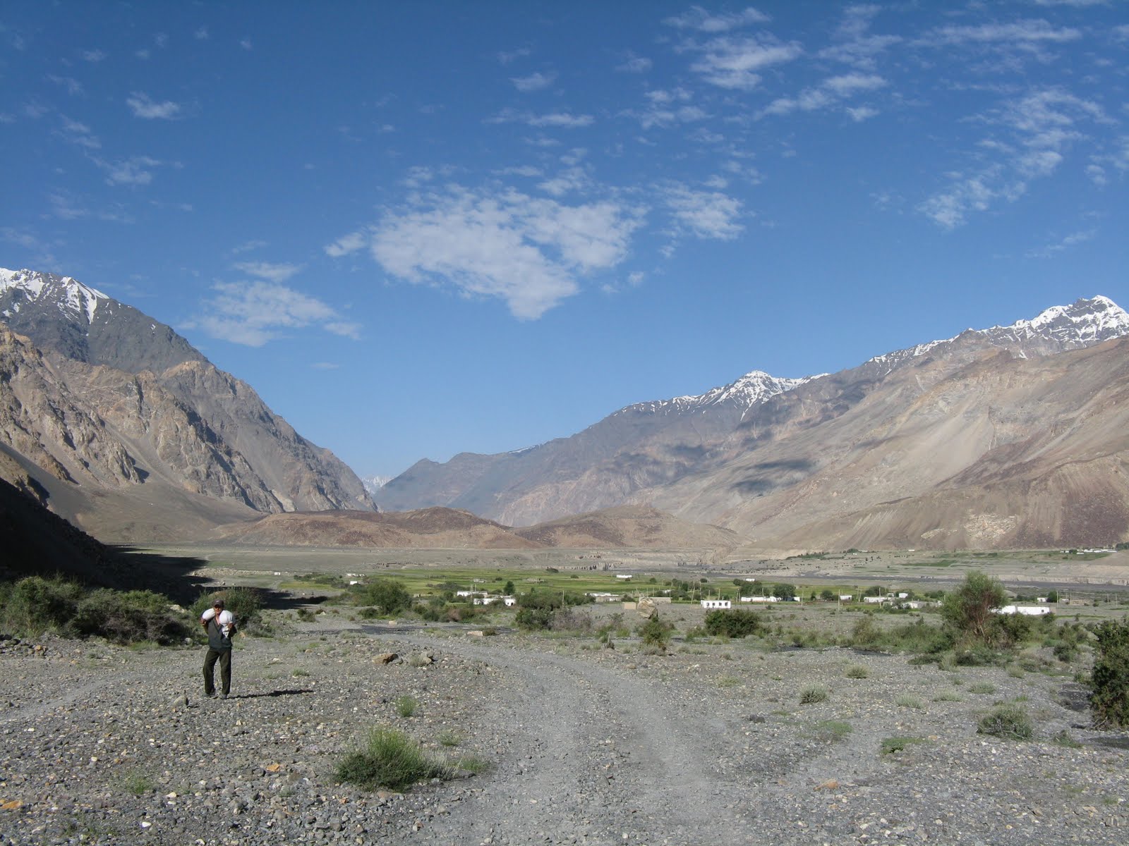 Kurze Sommertour durch Mittelasien: Abfahrt ins Bartang, von Shurali ...