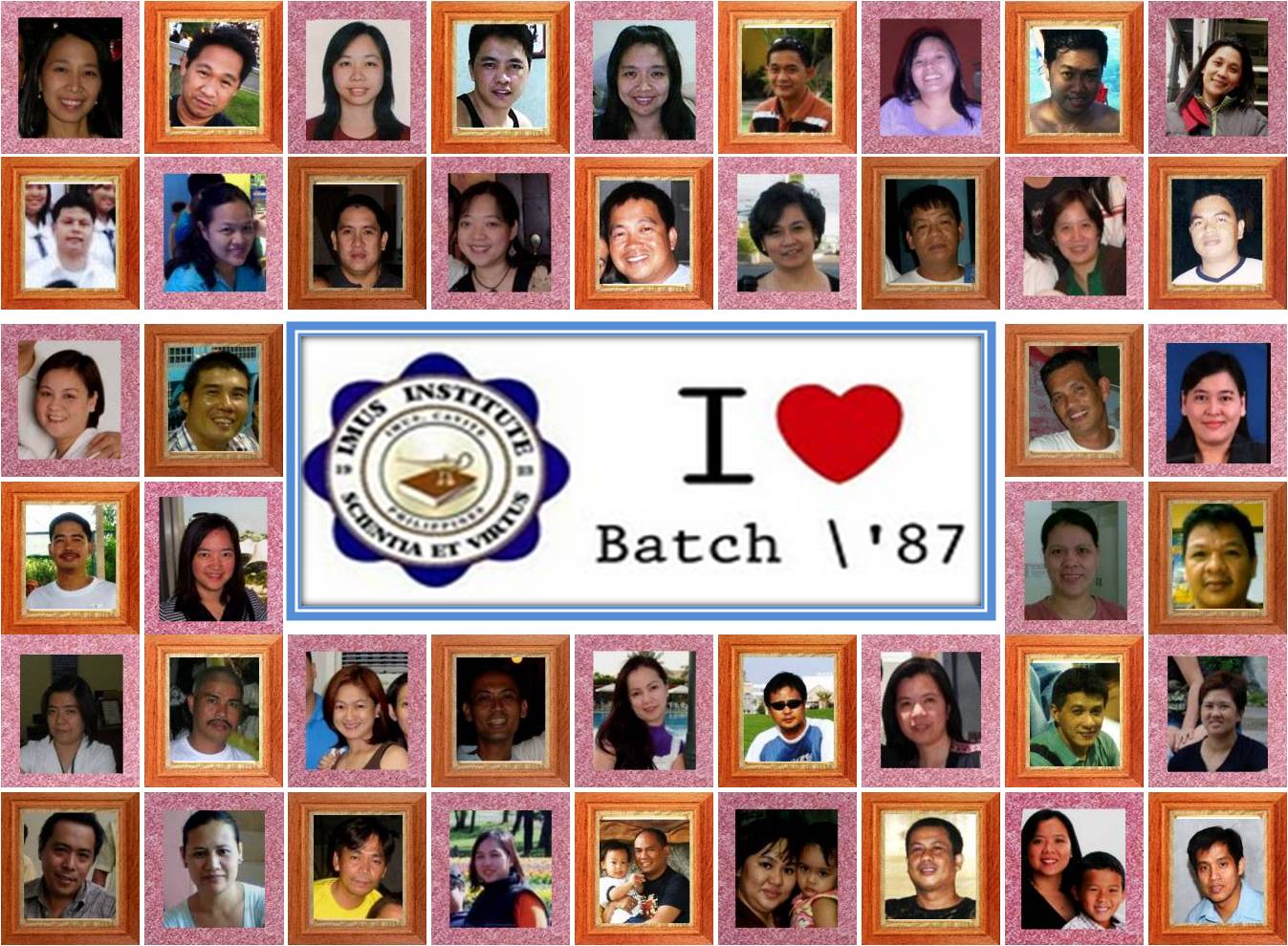 IMUS INSTITUTE HS BATCH 87: BATCH '87 LOVE KO TO!