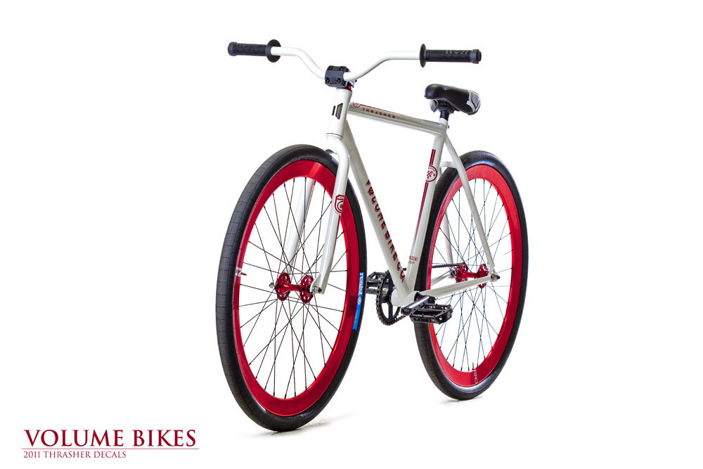 FIXED BANDIT: Volume Bikes: White Thrasher Complete