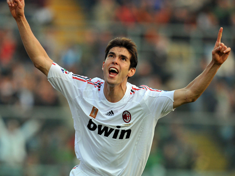 The Best Footballers: Kaka, the international football player of Brazil