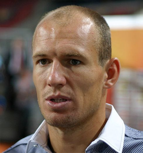 The Best Footballers: Arjen Robben is a Dutch international footballer