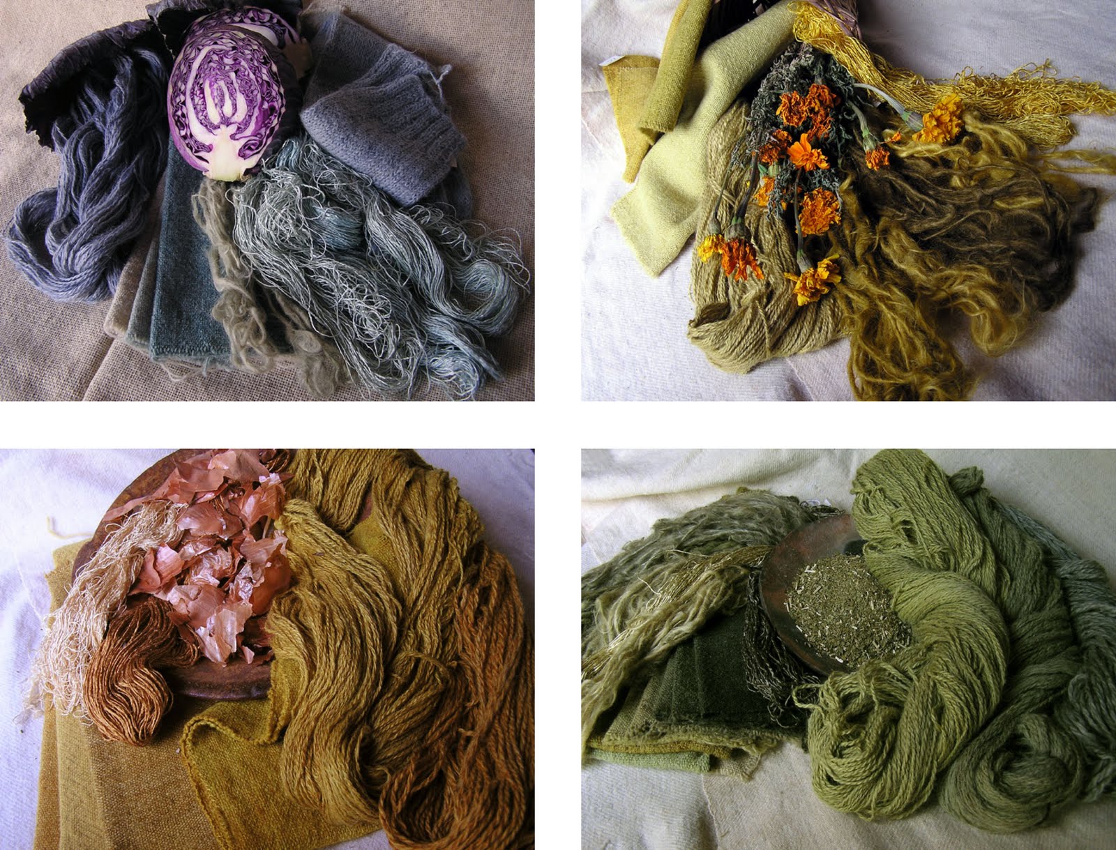 puisca: Los tintes naturales