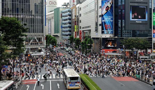 International English: Megacities and urban population