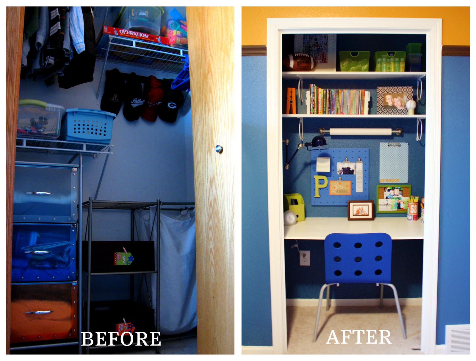IHeart Organizing: Closet Case: The Ultimate Kid's Study Zone!