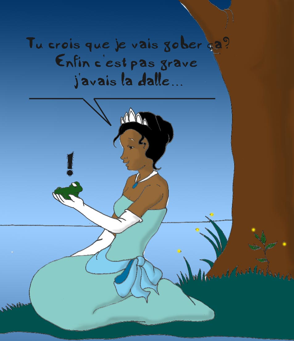 veggie poulette: La princesse et la grenouille en VF