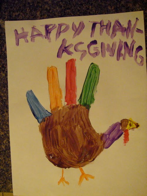 Just Enough Shame To Wear Clothes: How to Prepare a Thanksgiving Hand ...