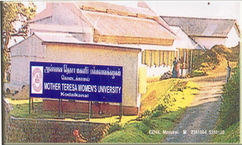 GENERAL INFO..,: Mother Teresa Women's University