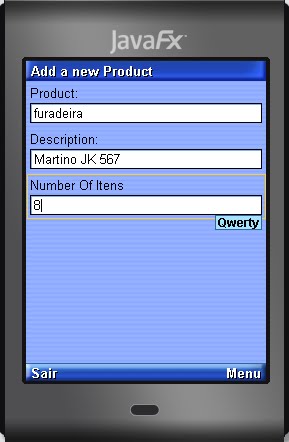 Java Móvel: Trabalhando com Tabela em Java ME
