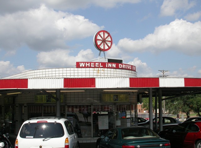 The Opulent Opossum: The Wheel Inn, Old and New, Sedalia, Missouri