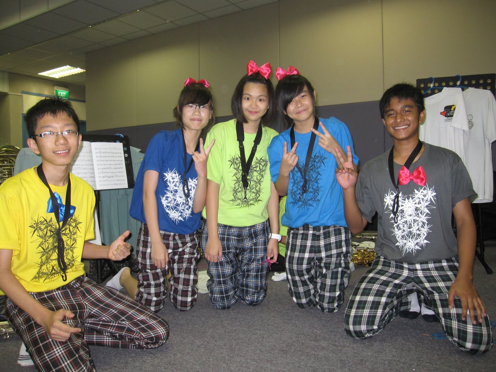 Saxophone Section @ AMKSS Band: NOMAD.