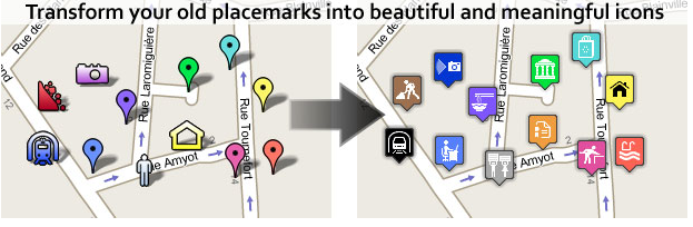 Prof. Marcello Benigno: Ícones Customizados para o Google Maps