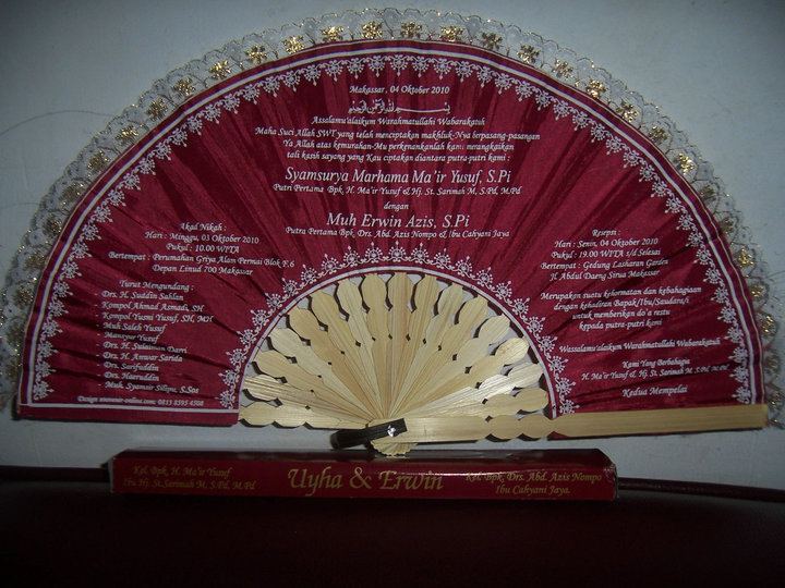 SHAFWAN STORE : Iklan : Undangan Pernikahan Unik